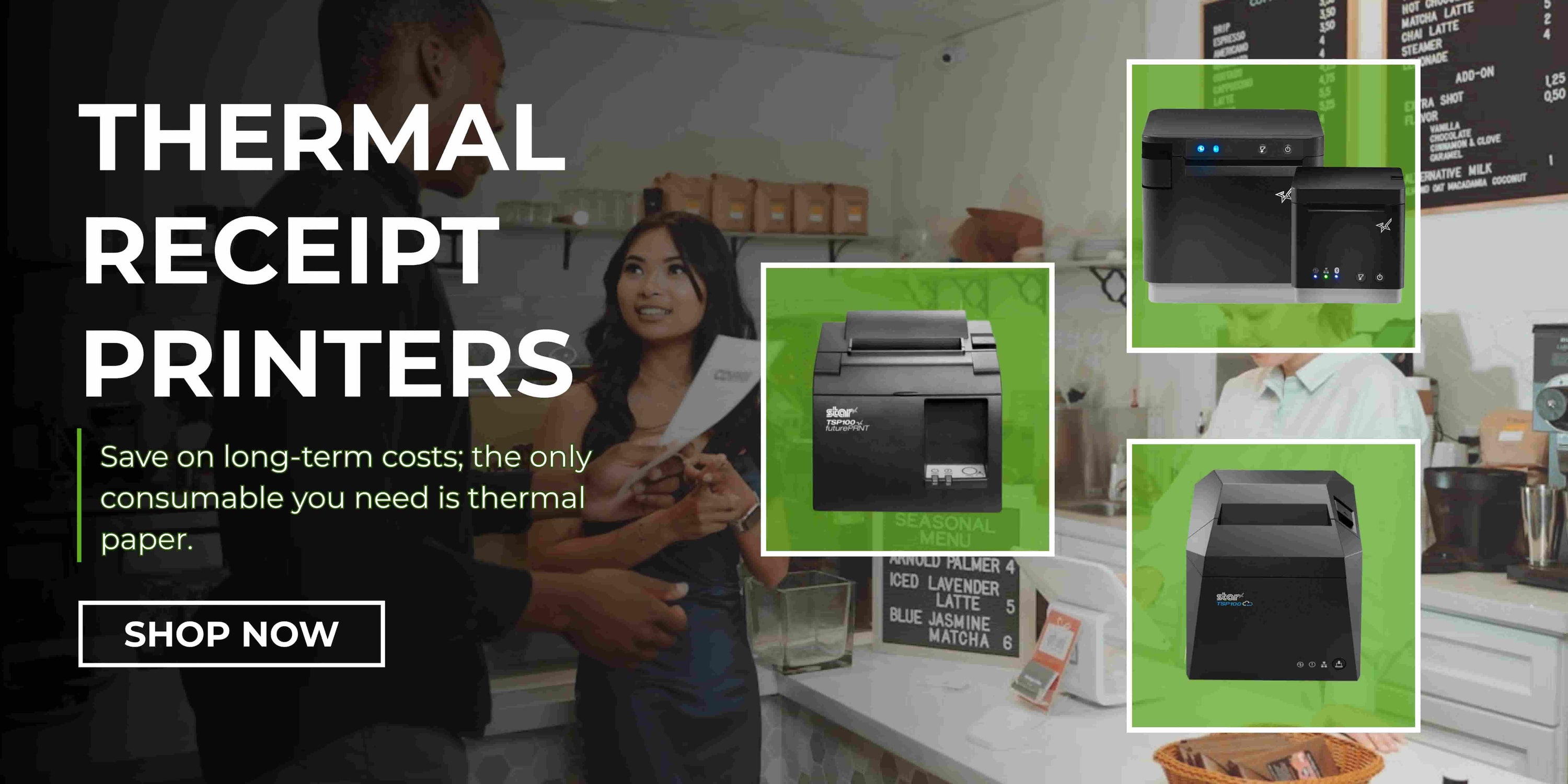 Thermal Receipt Printers UK | Bluetooth, WiFi & USB POS Printers — Pos ...